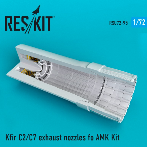 DISCONTINUED RES/KIT U72-0095 Kfir C2/C7 exhaust nozzles fo AMK Kit