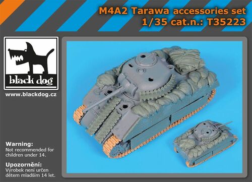 Black Dog T35223 M4A2 Tarawa accessories set for Dragon