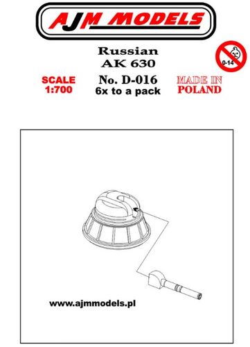 AJM Models D-016 Russian AK-630