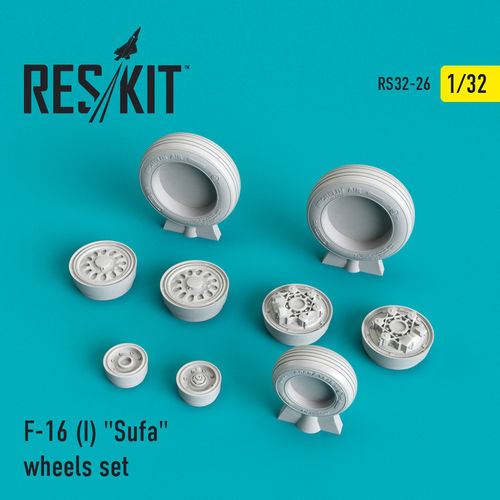 RES/KIT 32-0026 F-16 (I) "Sufa" wheels set
