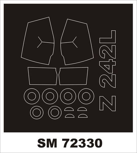 Montex SM72330 Zlin 242L AZ Model