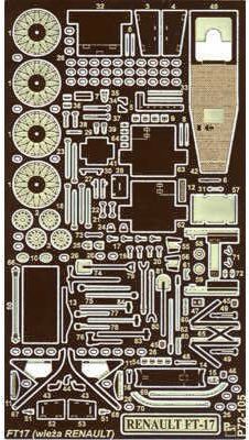 Part P72-105 FT-17 (Renault turret) RPM