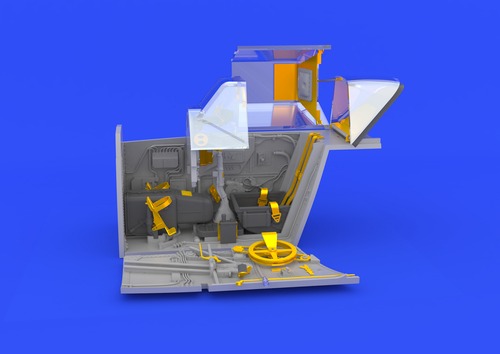 Eduard 632022 Bf 109G-6 cockpit REVELL