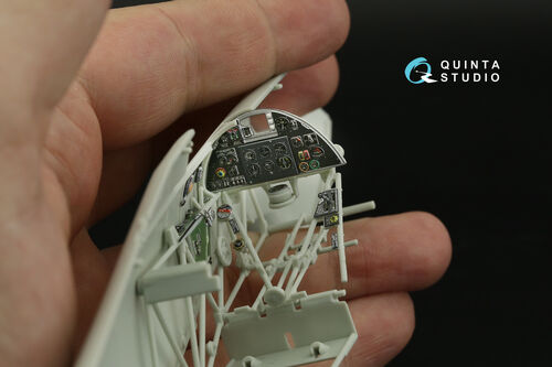 Quinta Studio QD32139 Hawker Hurricane Mk.IIb - 3D-Printed & Coloured Interior (for Revell kits)