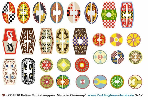 Peddinghaus-Decals 4510 Celtic Shield Crest