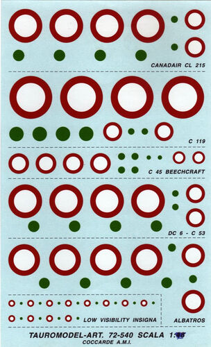 TAURO MODEL 72-540 C-119 / C-45 / HU-16 A / CL-215 / DC-6 / C-53
