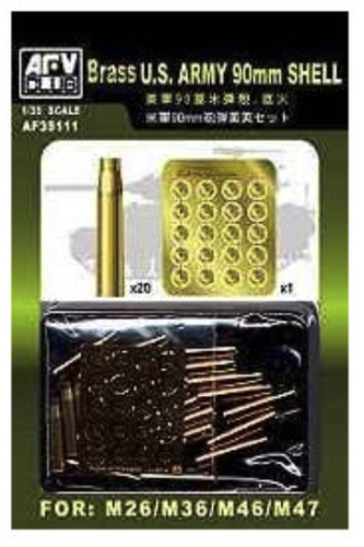 AFV Club 35111 US Army 90mm Shell Set