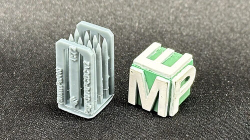 EMP3D 72040492 Amunicja 75mm PaK40 - Pzgr39 APCBC v2 - 10 Sztuk