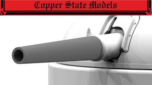 Copper State Models A35-029 Gruson Barrel For Fahrpanzer