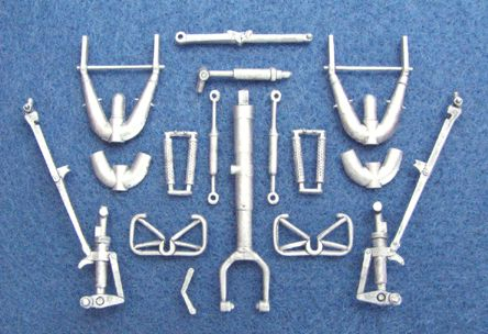 Scale Aircraft Conversions 48123 Heinkel He-219 Uhu - Landing Gear (designed to be used with Tamiya kits)