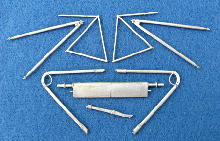 Scale Aircraft Conversions 32037 Albatros D.III - Landing Gear and Struts (designed to be used with Roden kits)