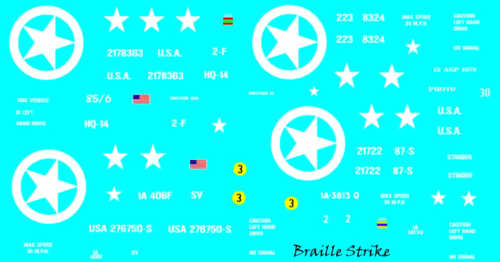 Braille Strike 35131 Dodge WC 51 and 52