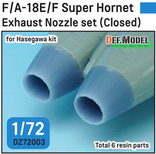 DEF Model DZ72003 F/A-18E/F/G Super Hornet Exhaust Nozzle set - Closed
