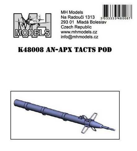 MH Models K48008 AN-APX Tacts Pod
