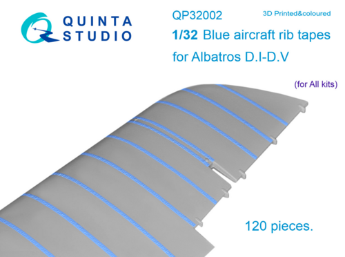 Quinta Studio QP32002 Blue rib tapes Albatros D.I-D.V