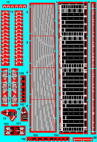 New Ware 006 Shuttle upgrade PE set