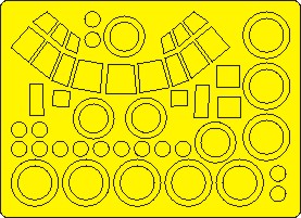 New Ware AM0919 C-130J-30 BASIC kabuki masks for Zvezda