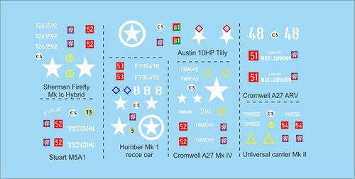 Black Lion Decals 72046 Czechoslovak Independent Brigade 1944-1945