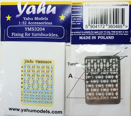 Yahu Models S3204 Fixing for turnbuckles