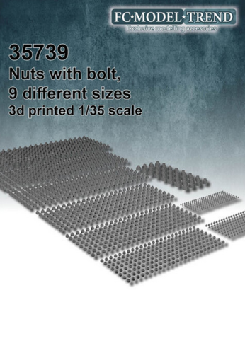 FC ModelTrend 35739 Nuts with bolt