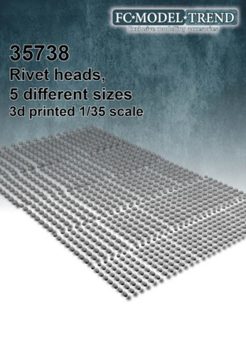 FC ModelTrend 35738 Rivet heads