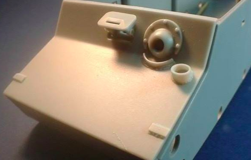 PanzerArt RE35-449 KW-1&2 front armor plate with driver flap