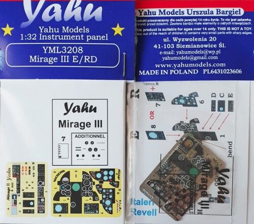 Yahu Models L3208 Mirage III E/RD