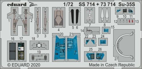Eduard 73714 Su-35S Great Wall Hobby