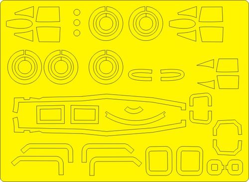 New Ware AM0686 MiG-25BM ADVANCED kabuki masks for ICM