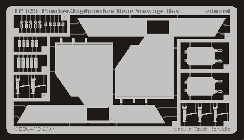 Eduard TP029 Panther/Jagdpanther rear stowage box