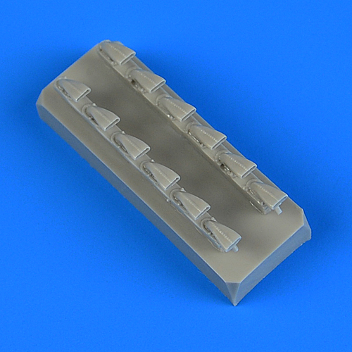 Quickboost 48821 Bf 109 G-6 exhaust TAMIYA