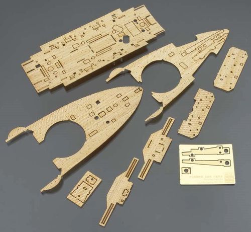 Hasegawa QG48 IJN Battleship Mikasa Wooden Deck