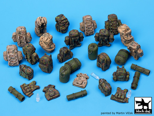 Black Dog T35055 German Bundeswehr equipment accessor. Set