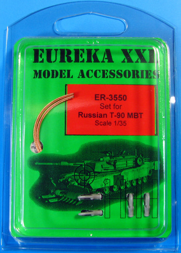 Eureka XXL ER-3550 Towing cable and aerial base for T-90 Russian MBT