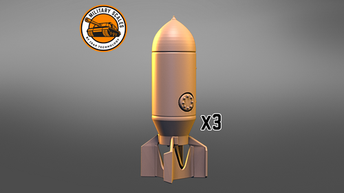 IDAP Technology PMI0598B Bomb AN-M65