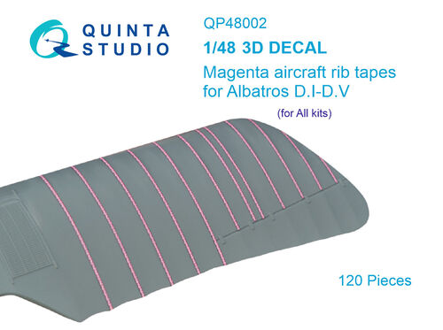 Quinta Studio QP48002 Albatros D.I-D.V - Magenta Rib Tapes