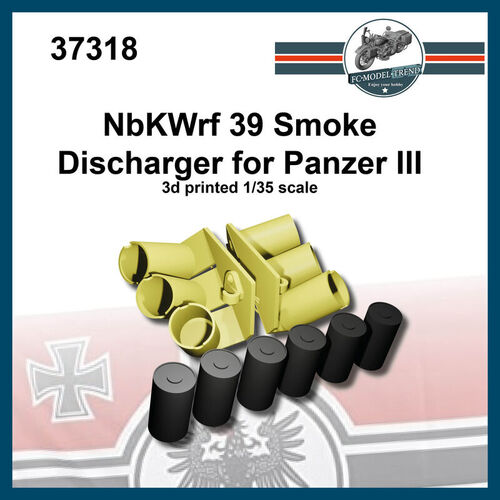 FC ModelTrend 37318 NbKWrf 39 Smoke Discharger For Panzer III