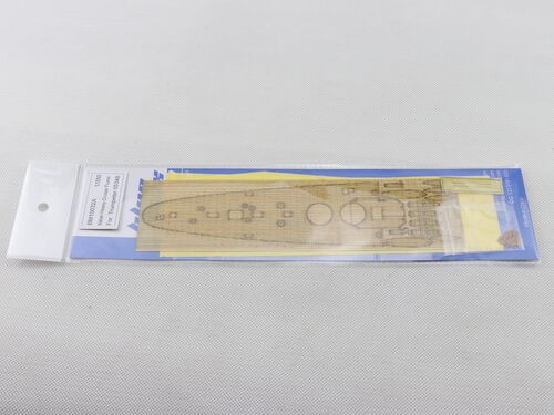 Artwox BM10032A Italian Heavy Cruiser Fiume Wooden Deck, Masking Sheet, Planking Masking PE (For Trumpeter 05348)