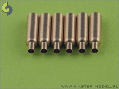 Master AM-48-025 P-40 E - N fairings with blast tubes for .50cal Browning (6pcs)