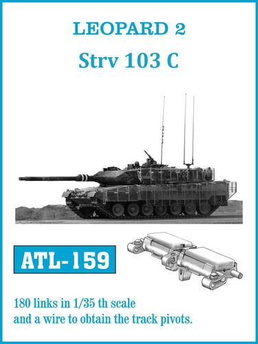 FriulModel 159 Tracks for Leopard 2 / Strv.103 C