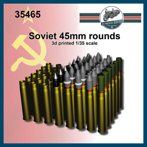 FC ModelTrend 35465 Soviet 45 mm Rounds