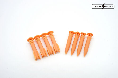 Fab Scale Fa72062 US B61 Air-launched Nuclear Bomb (4 pcs) - 3D-printed