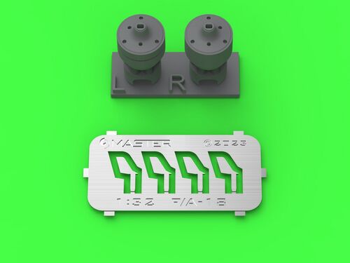 Master AM-32-129 F/A-18E/F Super Hornet & EA-18G Growler - Angle Of Attack probes - late type