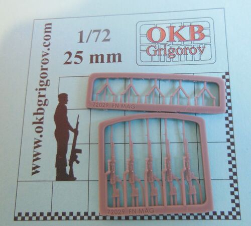 OKB Grigorov W72029 FN MAG Machine Gun (10pcs)