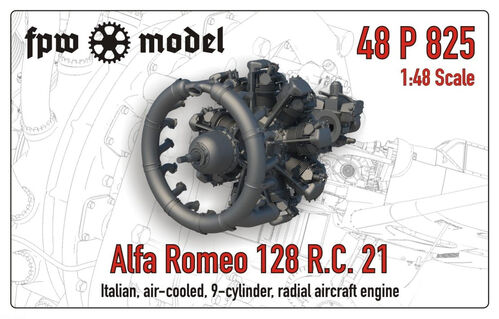 FPW Model 48P825 Alfa Romeo 128 R.C. 21