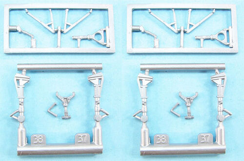 Scale Aircraft Conversions 14430 Boeing 737 700 / 800 / MAX - Landing Gear - Set for 2 planes (designed to be used with Zvezda kits)