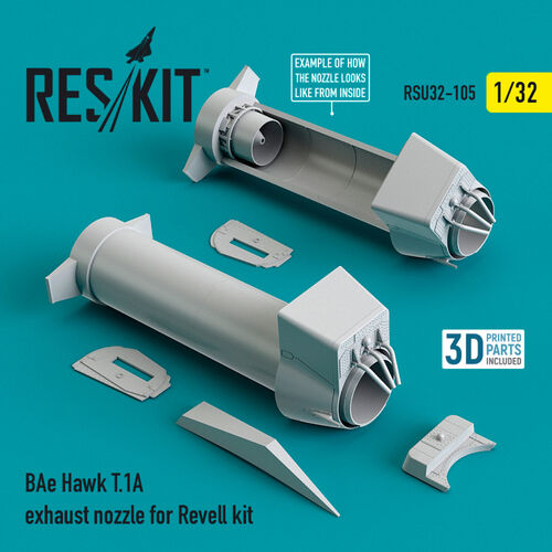 RES/KIT U32-0105 BAe Hawk T.1A Exhaust Nozzle For Revell Kit