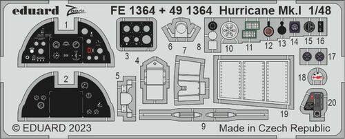 Eduard 491364 Hurricane Mk.I HOBBY BOSS