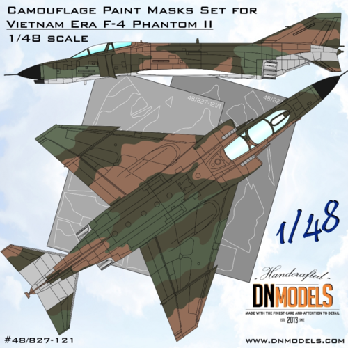 DN Models 48-827-121 Vietnam Era F-4 Phantom II Camouflage