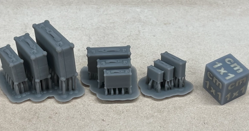 EMP3D 48091007 Walizki retro - 3 różne sztuki